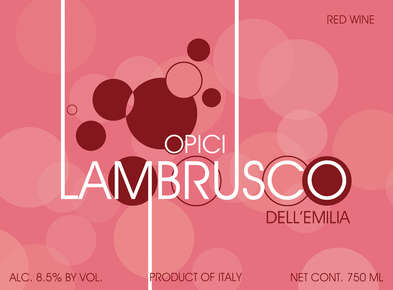 Opici Lambrusco – Private Reserve Fine Wines
